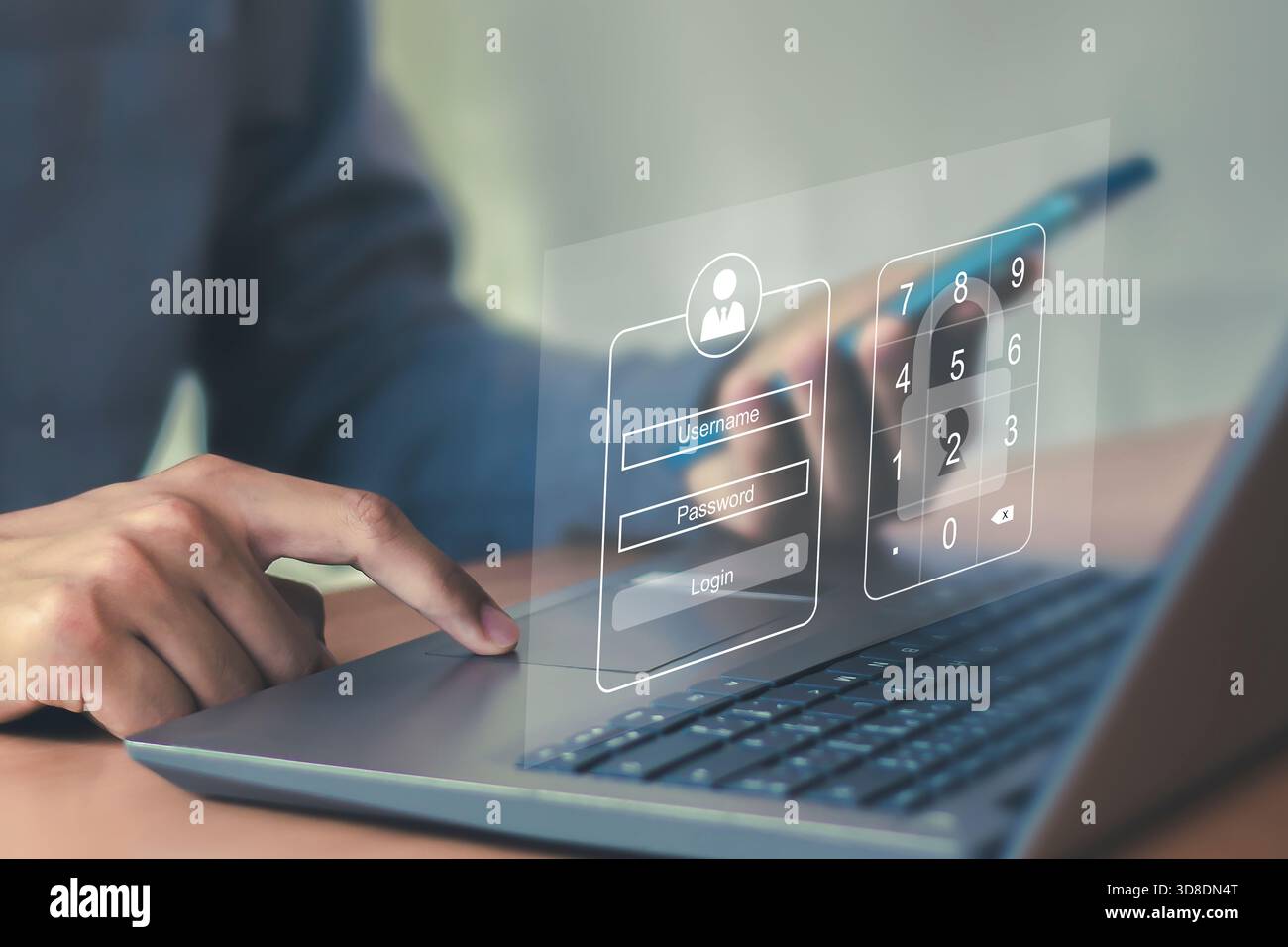 Cyber security login account hi-res stock photography and images - Alamy