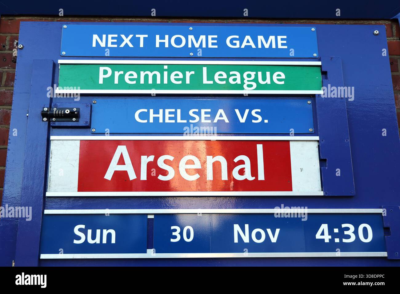 30th November 2025; Stamford Bridge, Chelsea, London, England: Premier League Football, Chelsea ...