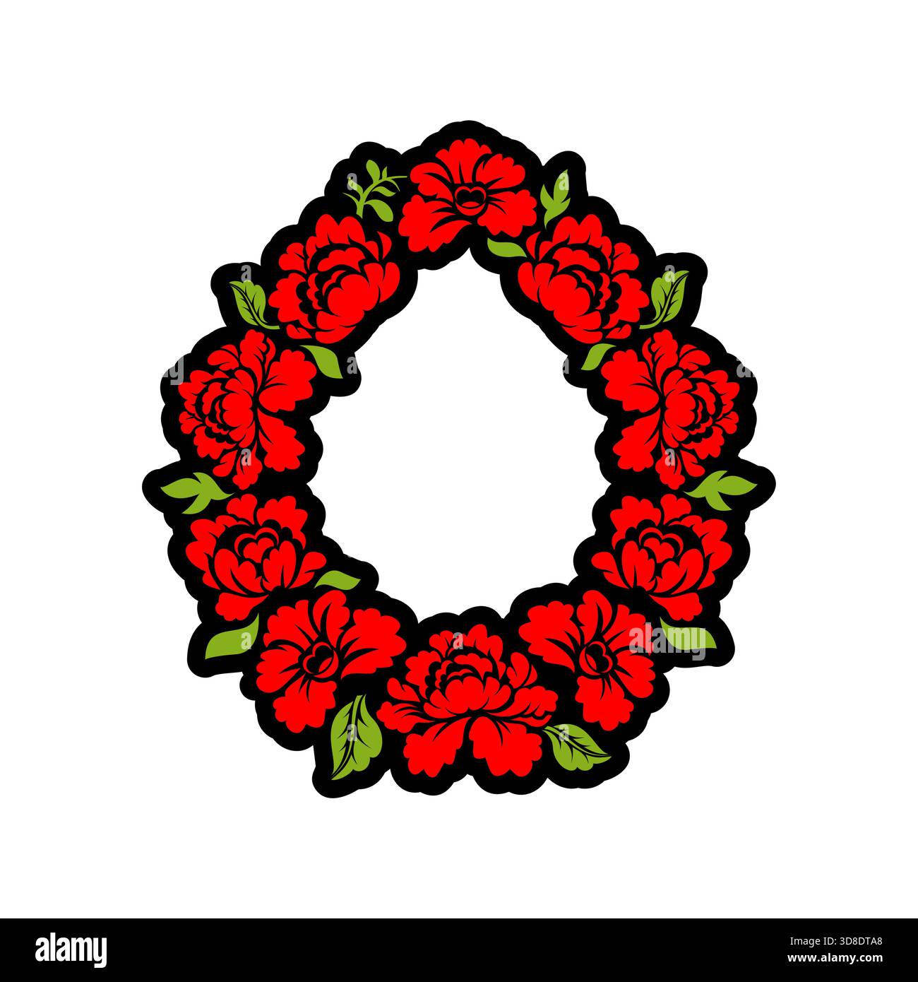 Full honor wreath ceremony Stock Vector Images - Alamy