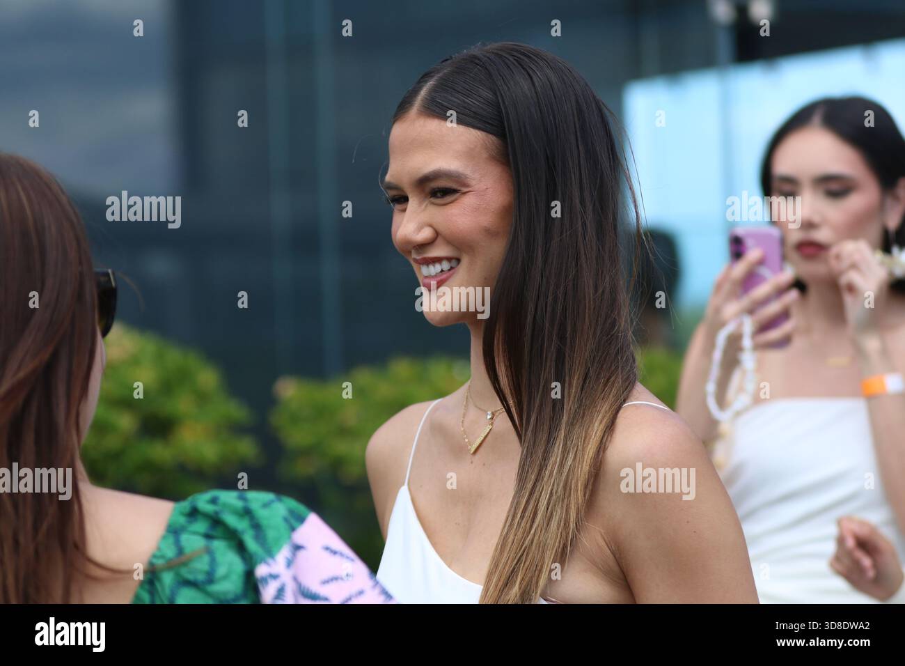 Sydney, Australia. 30th November 2025. Models Aprille Love and ...