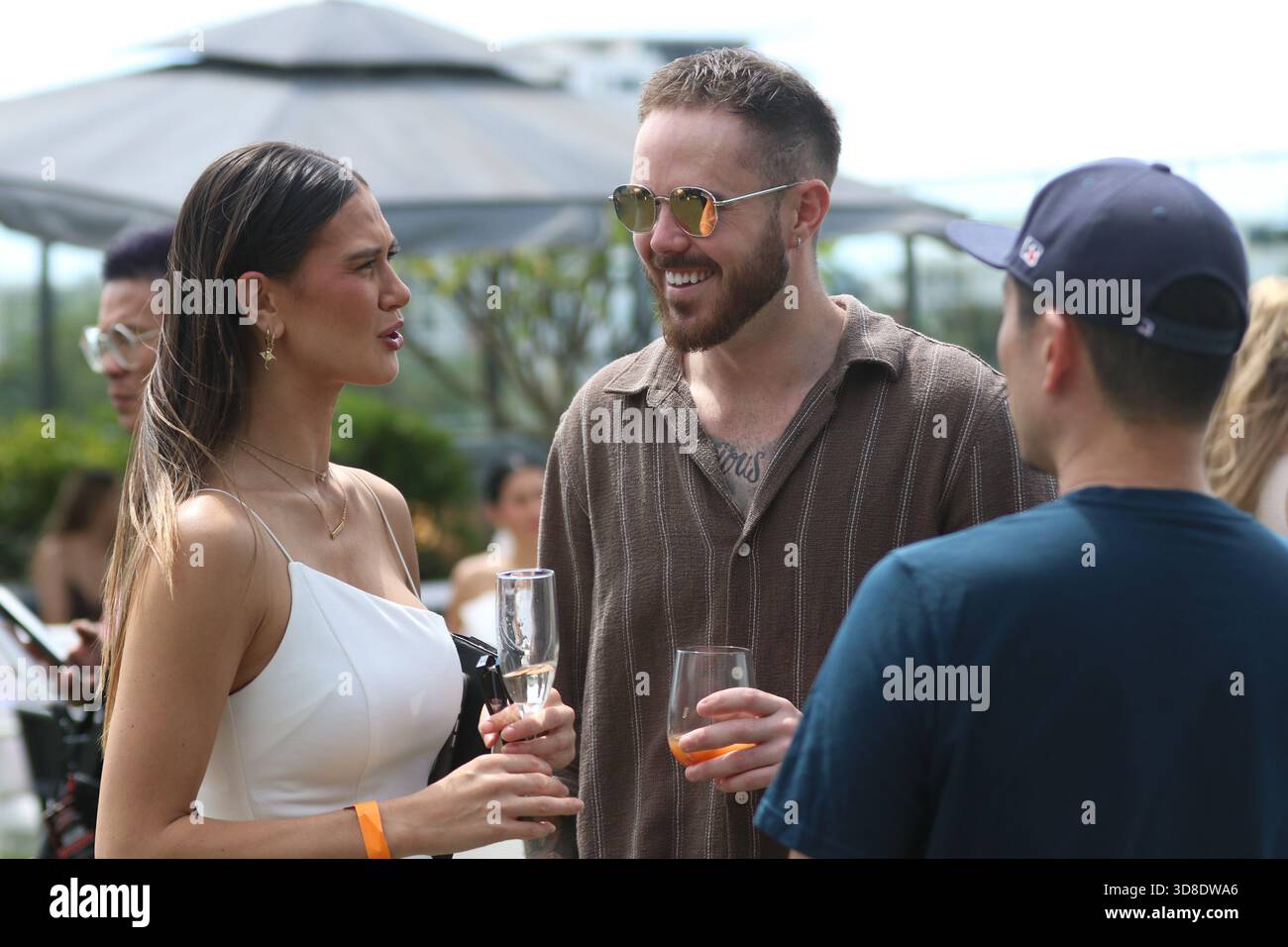 Sydney, Australia. 30th November 2025. Models Aprille Love and ...