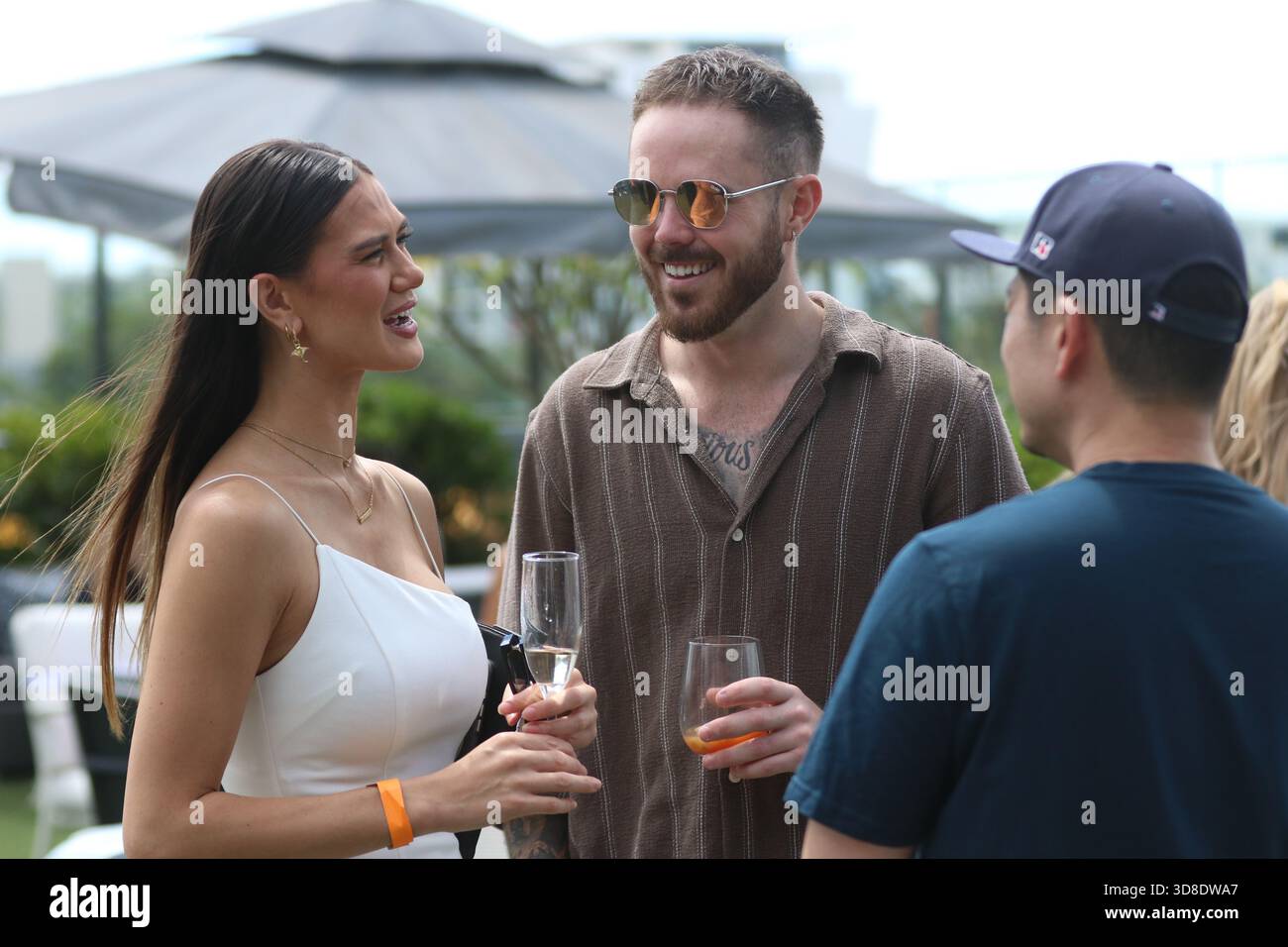 Sydney, Australia. 30th November 2025. Models Aprille Love and ...