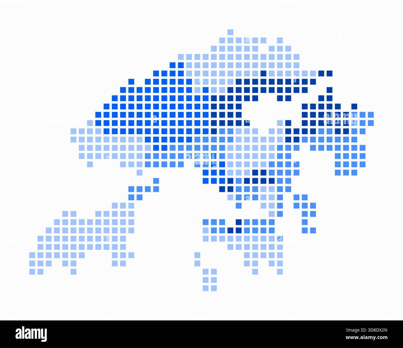 Dotted squares Cut Out Stock Images & Pictures - Alamy