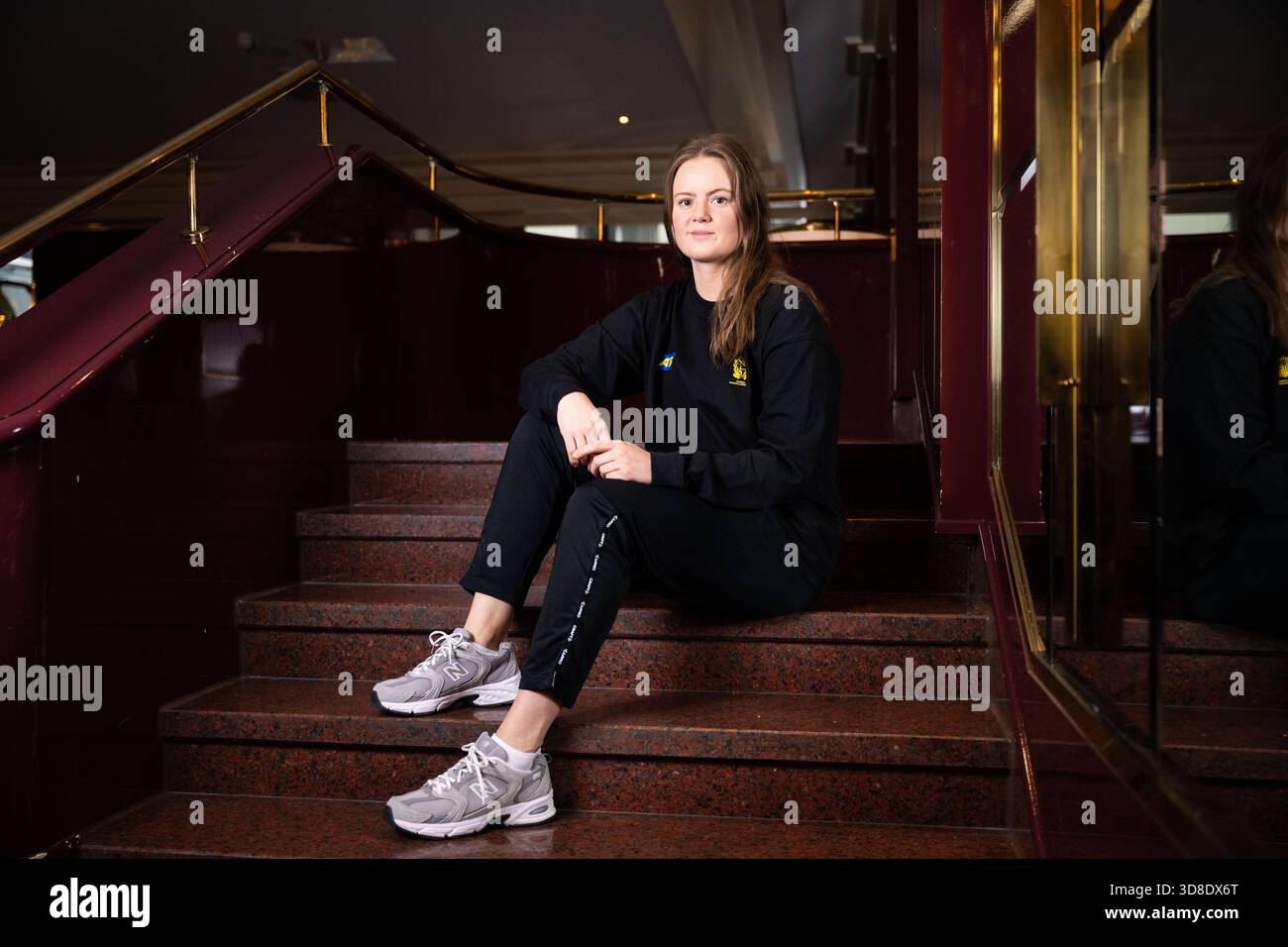 251130 Elin Hansson of the Swedish women's national handball team poses ...