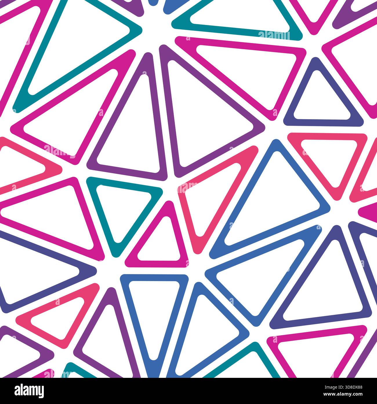 Vibrant floral seamless pattern Stock Vector Images - Alamy