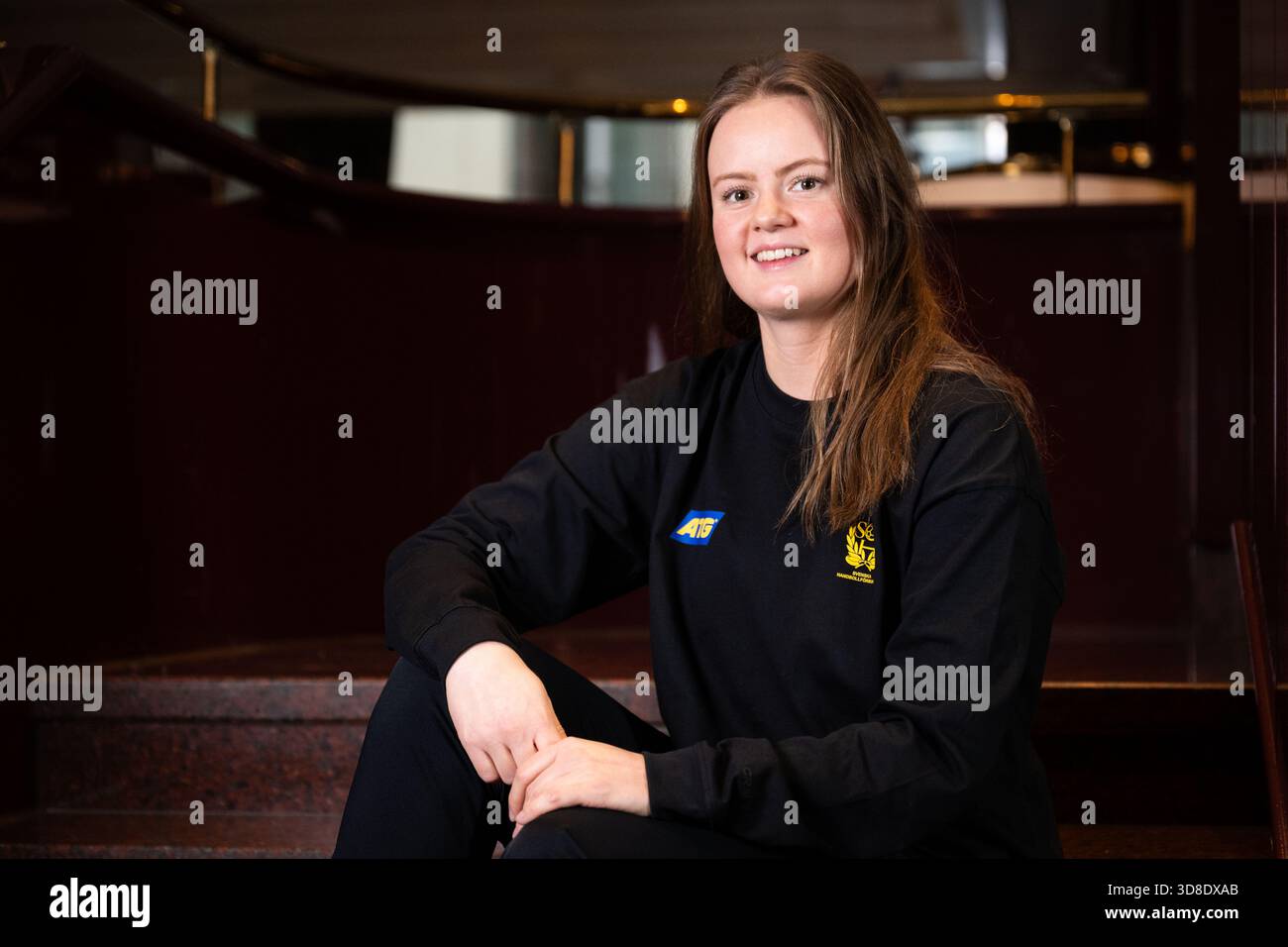 251130 Elin Hansson of the Swedish women's national handball team poses ...