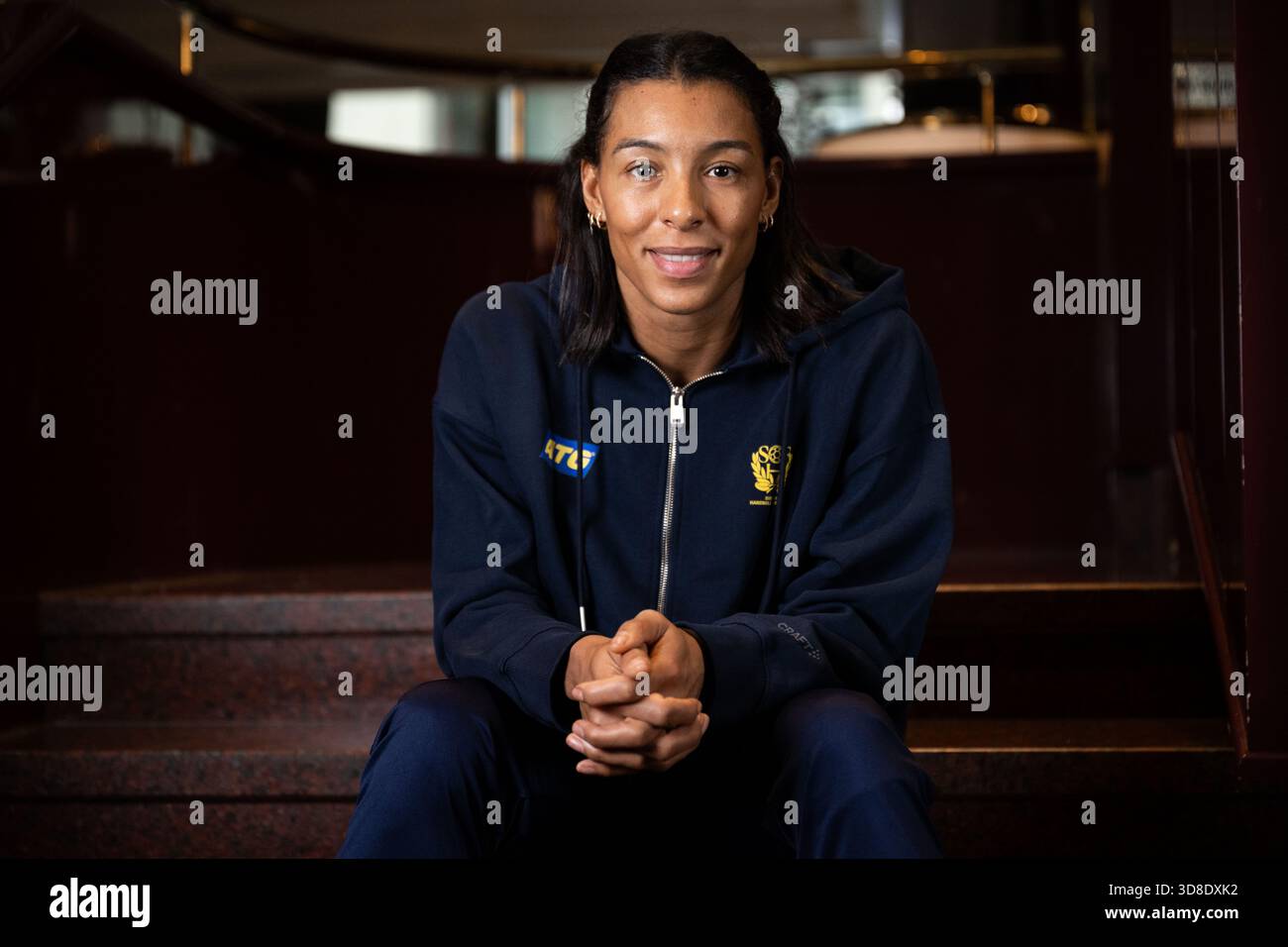251130 Jamina Roberts of the Swedish women's national handball team ...
