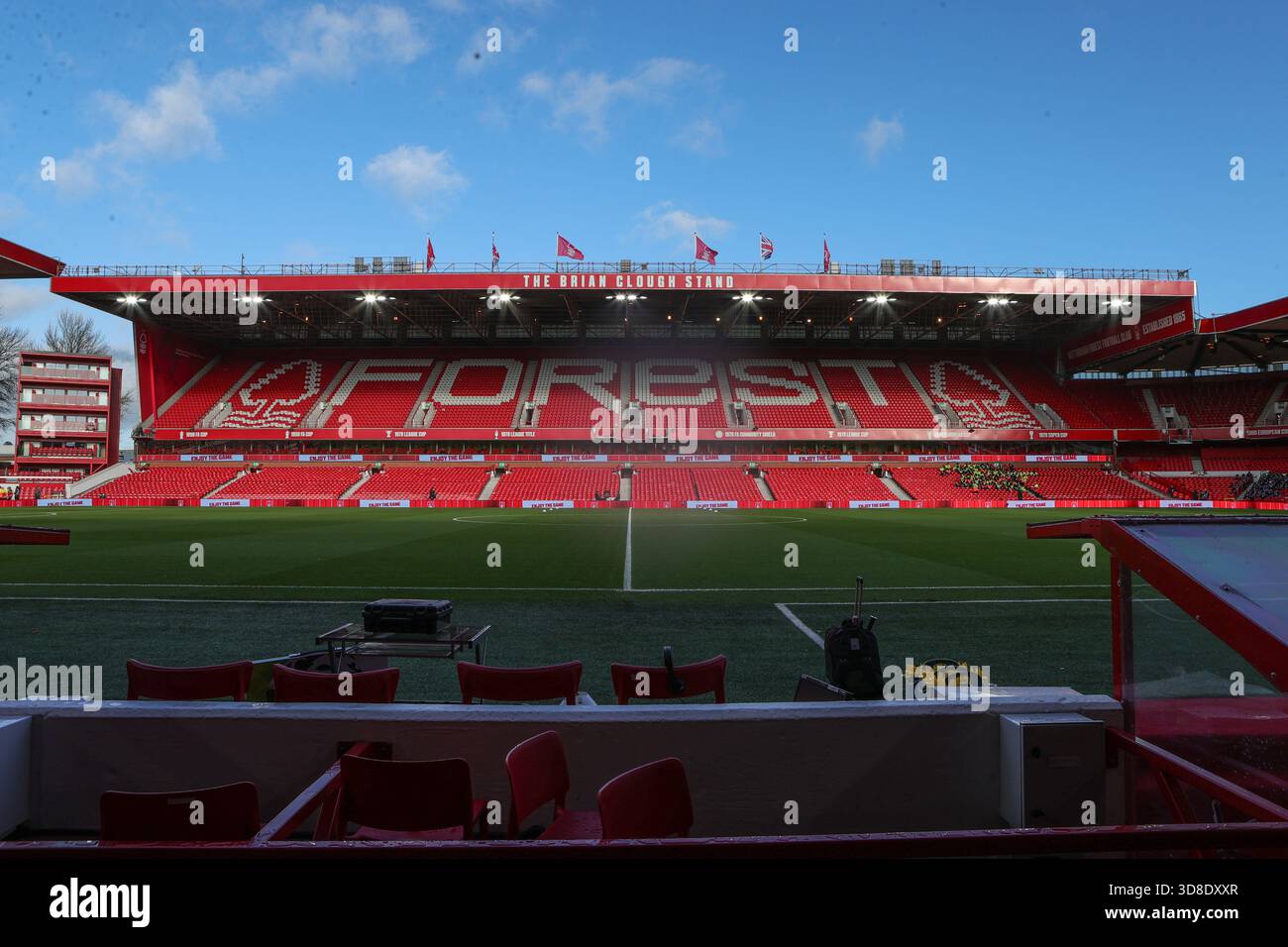 A general view of City Ground ahead of the Premier League match ...