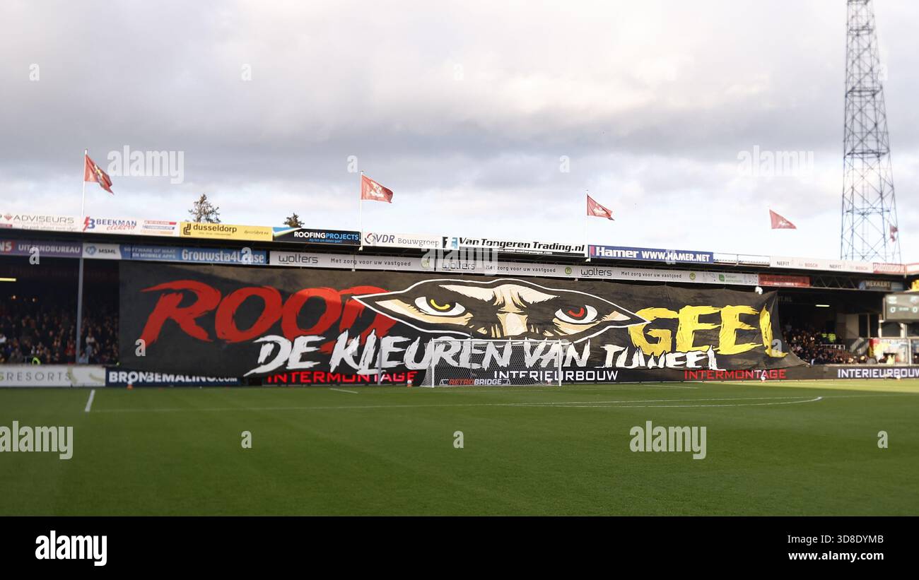 DEVENTER , 30-11-2025 , Stadium De Adelaarshorst , season 2025 / 2026 , Dutch Eredivisie ...