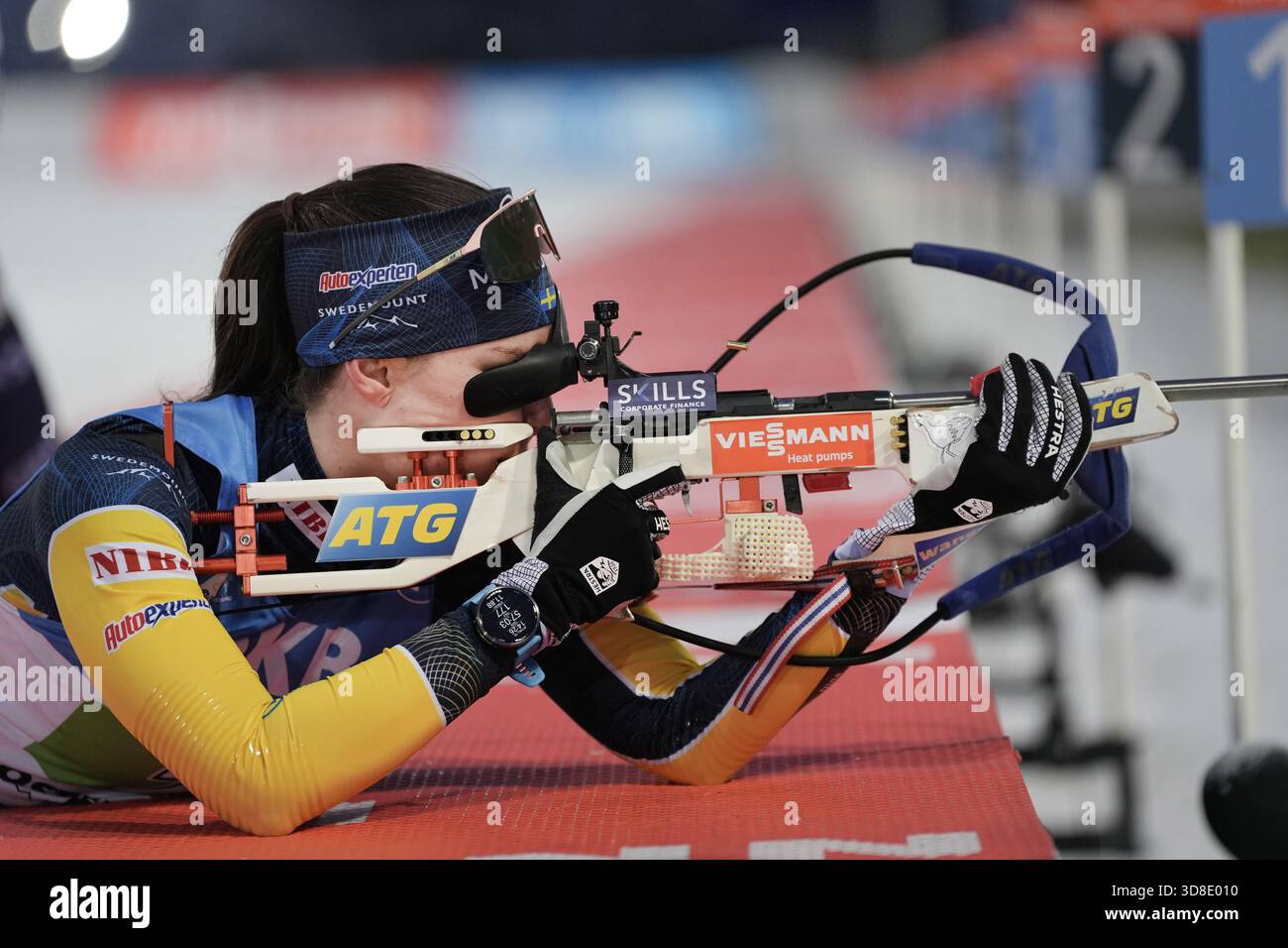 ÖSTERSUND, SWEDEN 20251130Sweden's Ella Halvarsson during the single ...