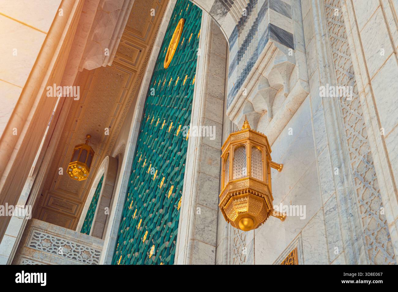 Beautiful view of Al-Masjid Al-Haram in Makkah, Saudi Arabia, showing ...