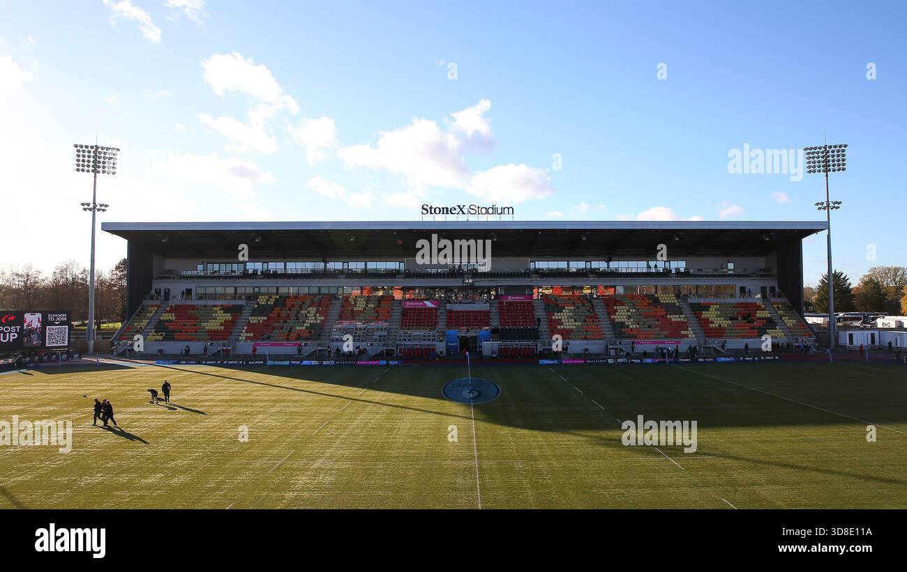 London, England, November 30 2025: General view inside the ground ...
