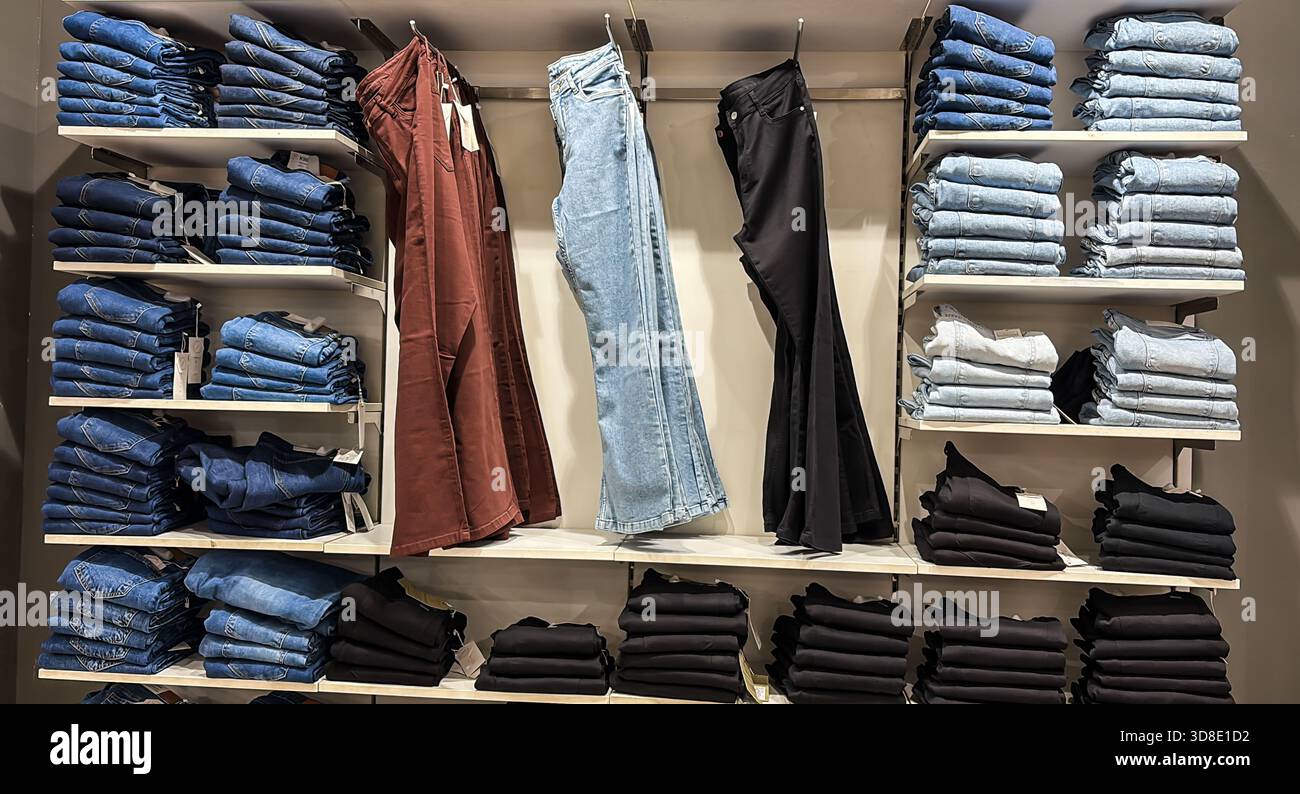 Organized merchandise layout hi-res stock photography and images - Alamy