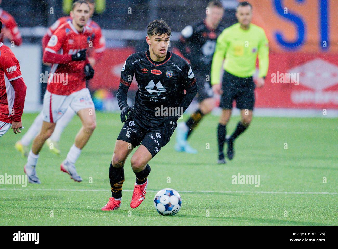 Kongsvinger 20251130. Aalesund's Aleksander Hammer Kjelsen during the ...
