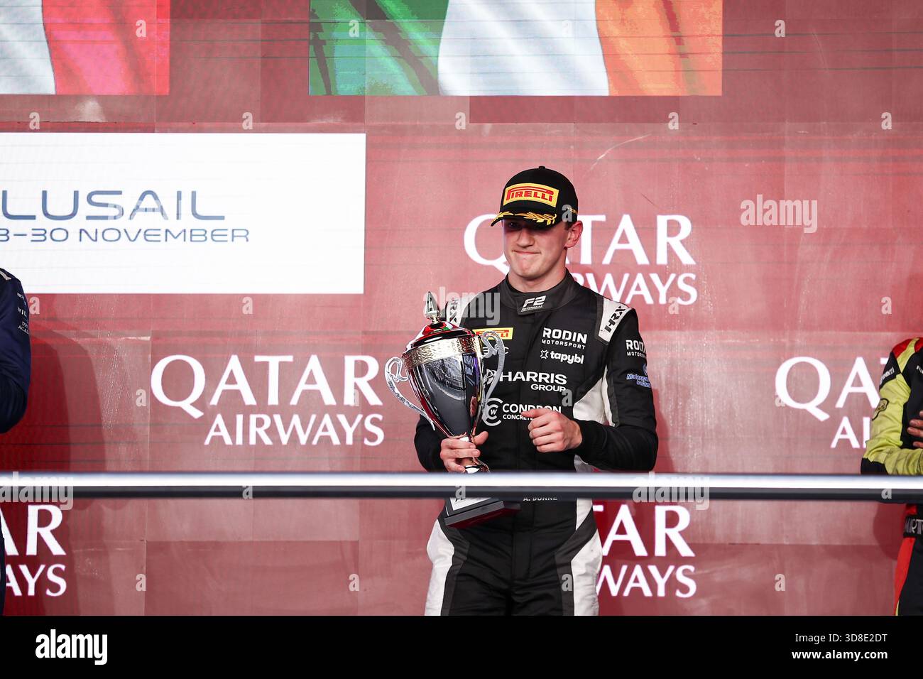 DUNNE Alex (irl), Rodin Motorsport, Dallara F2 2024, portrait during ...