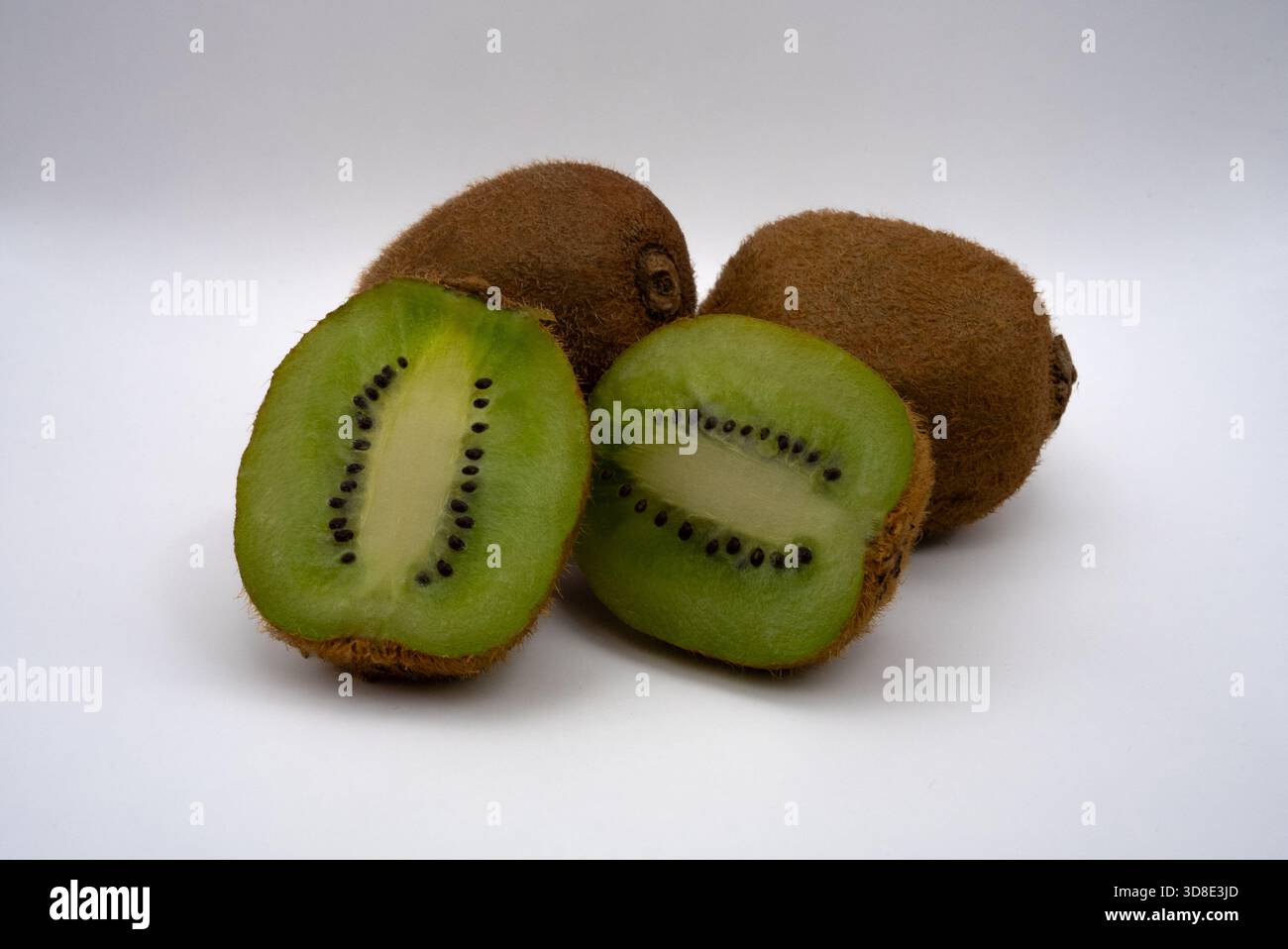 Realistic whole sliced fruits hi-res stock photography and images - Alamy