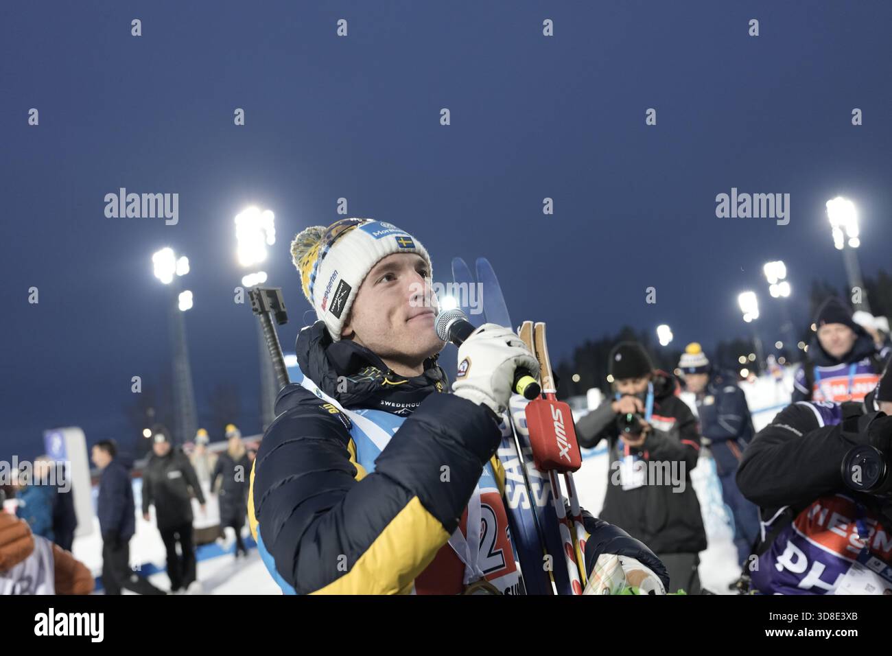 ÖSTERSUND, SWEDEN 20251130Sweden's Ella Halvarsson during the single ...