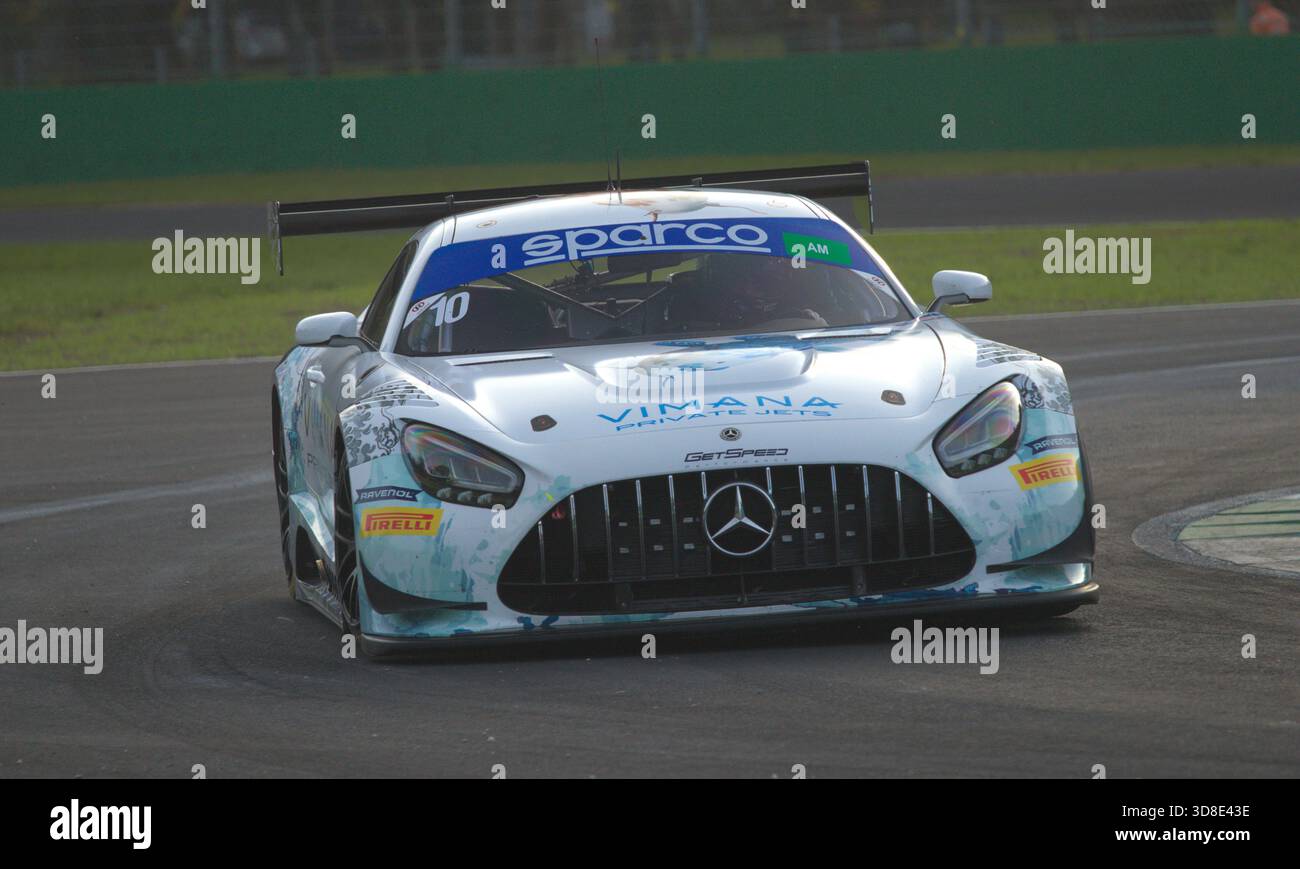 ACI Racing Weekend Monza 2025. GetSpeed Mercedes-AMG GT3 Evo. Drivers ...