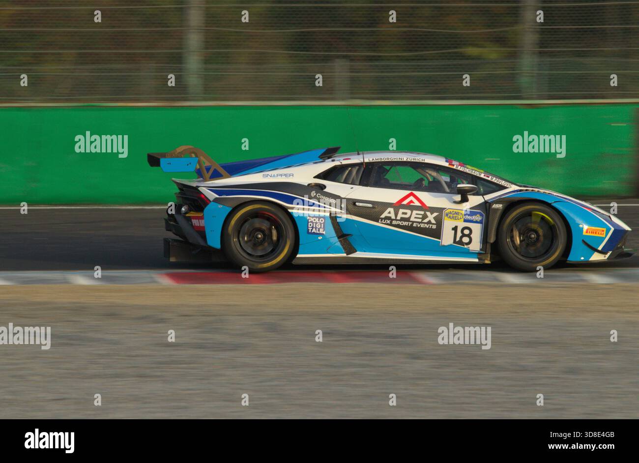 ACI Racing Weekend Monza 2025. Auto Sport Racing Lamborghini Huracán ...