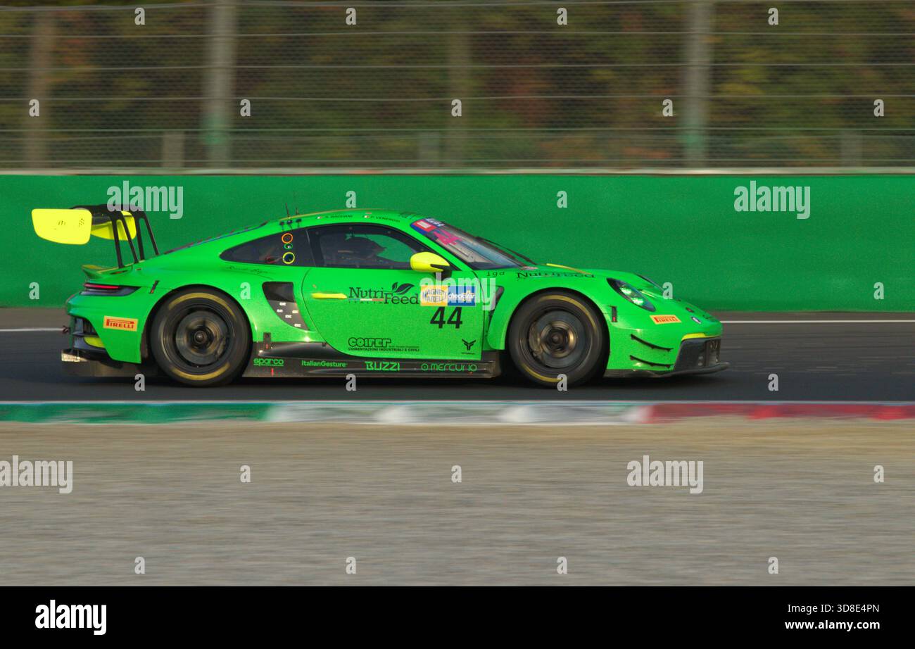 ACI Racing Weekend Monza 2025. Ebimotors Porsche 992 GT3 R. Drivers ...