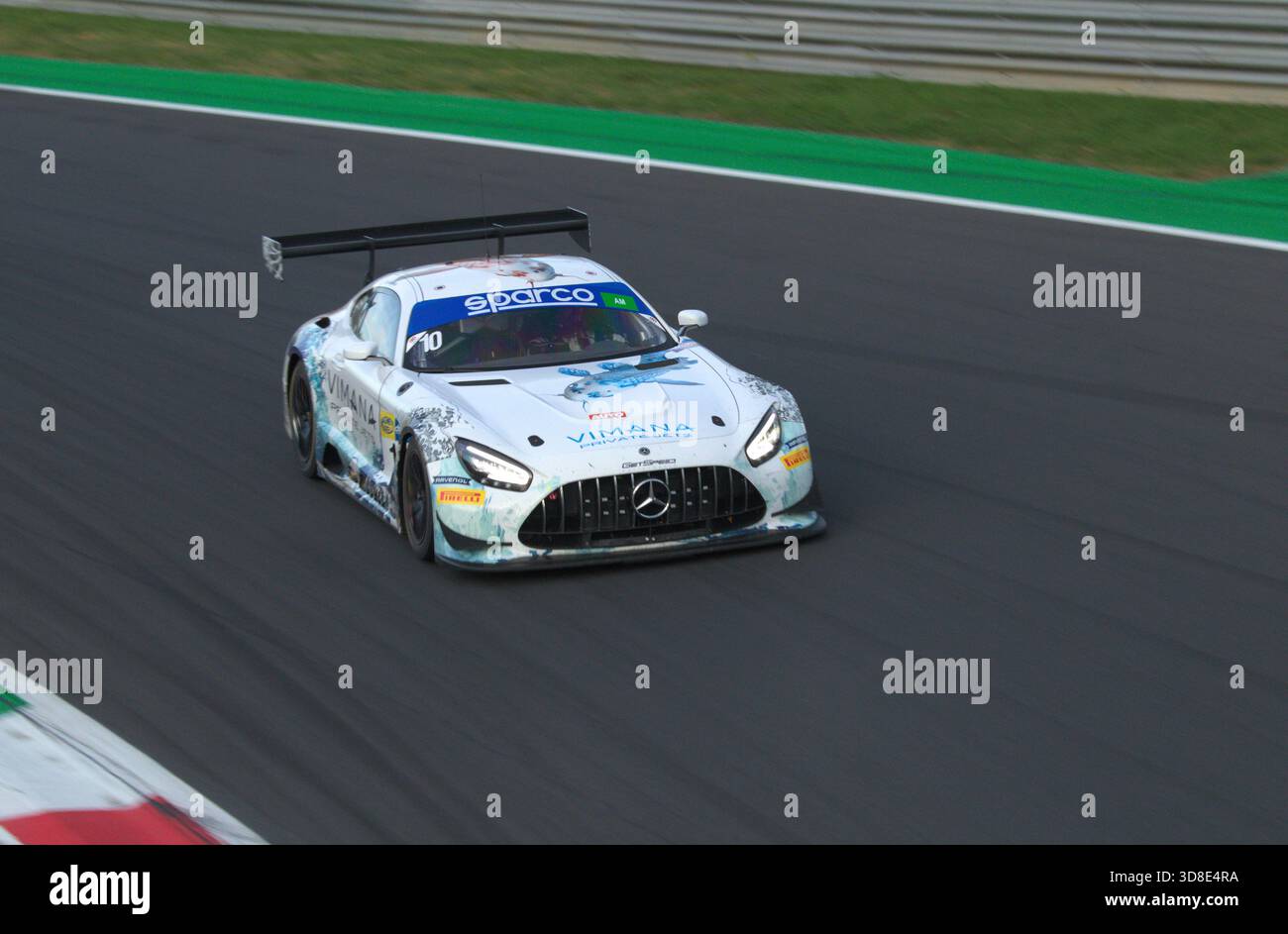 ACI Racing Weekend Monza 2025. GetSpeed Mercedes-AMG GT3 Evo. Drivers ...