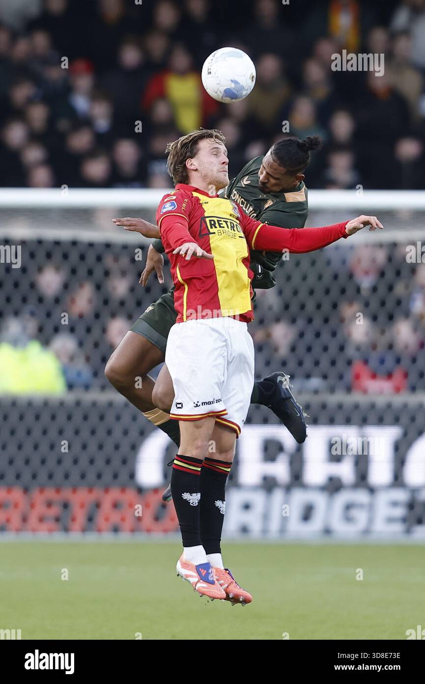 DEVENTER , 30-11-2025 , Stadium De Adelaarshorst , season 2025 / 2026 , Dutch Eredivisie ...