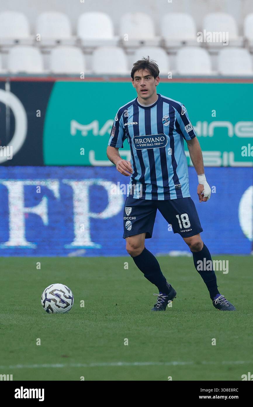 Simmermacher Gregorio Jose' Tanco of Calcio Lecco 1912 during the match ...