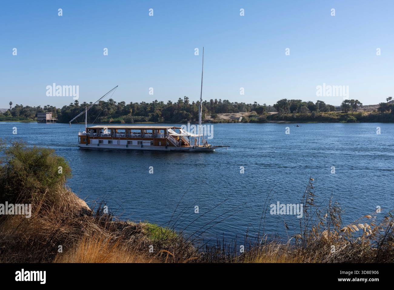 Nile river near Gebel Al-Silsila, Egypt Stock Photo - Alamy
