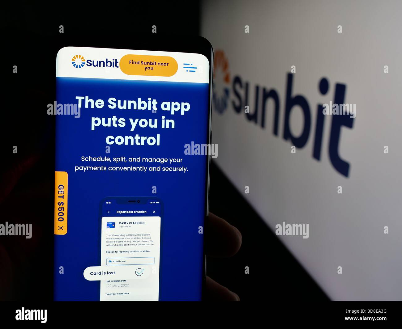 Sunbit logo hi-res stock photography and images - Alamy