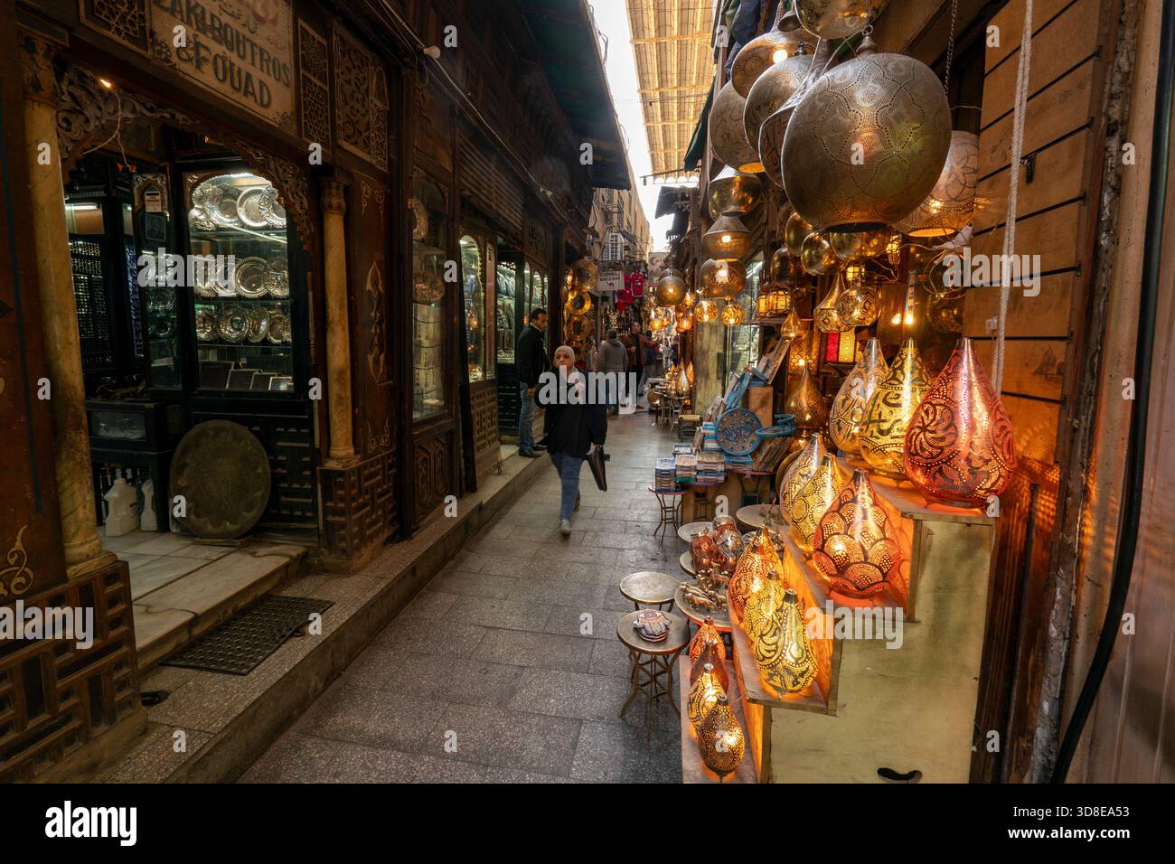 Khan Al-Khalili market, Cairo, Egypt Stock Photo - Alamy
