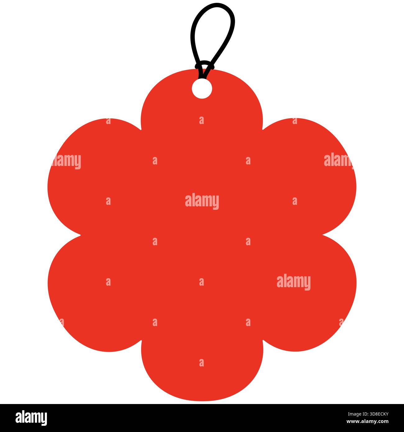 Vector flower icon tag Stock Vector Images - Alamy