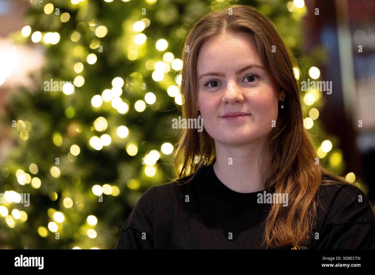 251130 Elin Hansson of the Swedish women's national handball team poses ...