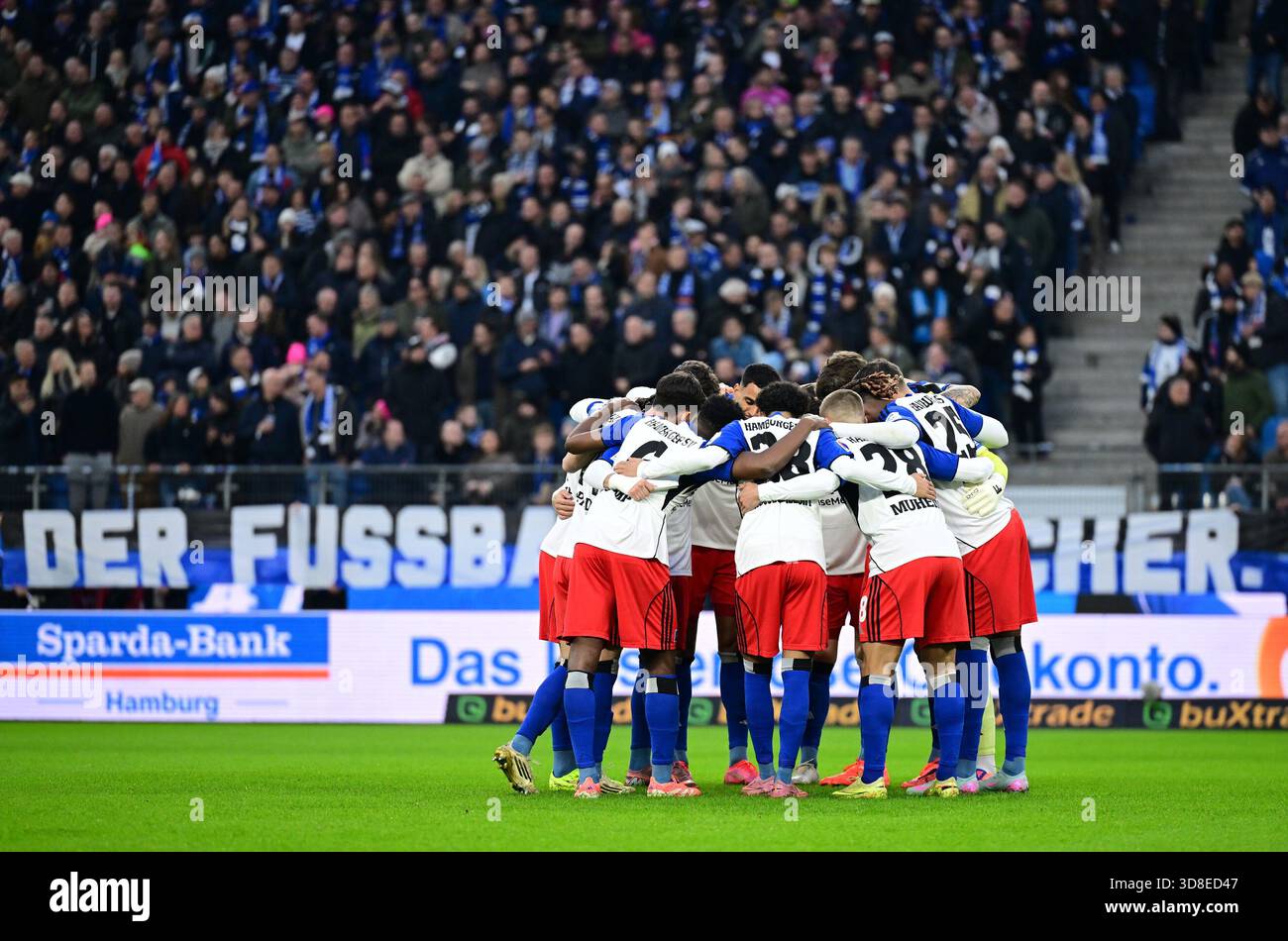 Team HSV Hamburg Hamburg, November 30, 2025, Football, Bundesliga ...