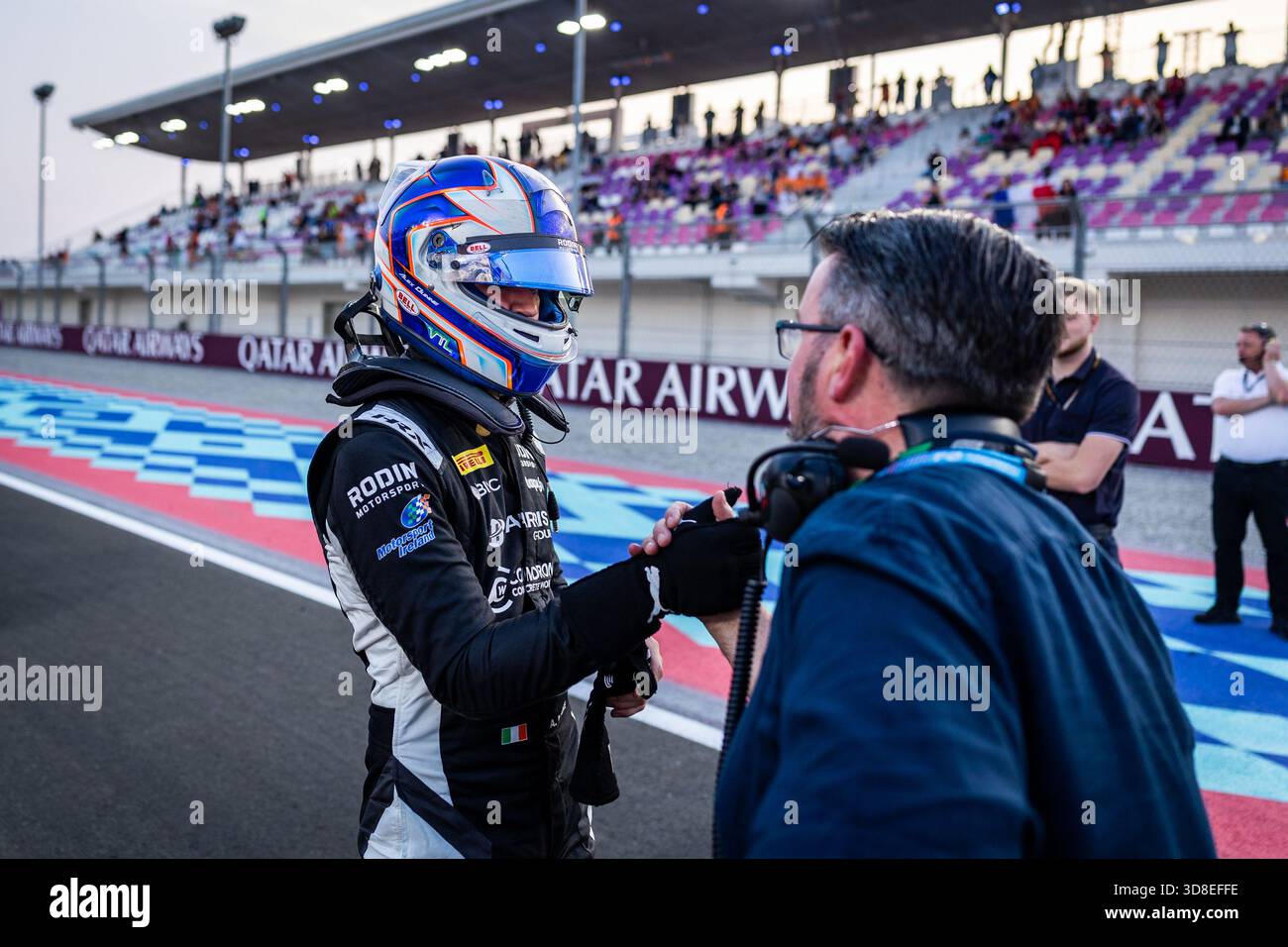 DUNNE Alex (irl), Rodin Motorsport, Dallara F2 2024, portrait during ...
