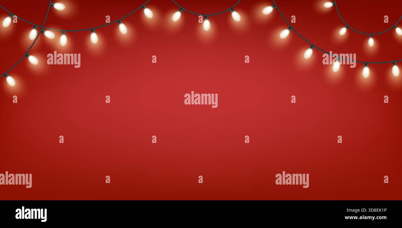Festive overlay effect red Stock Vector Images - Alamy