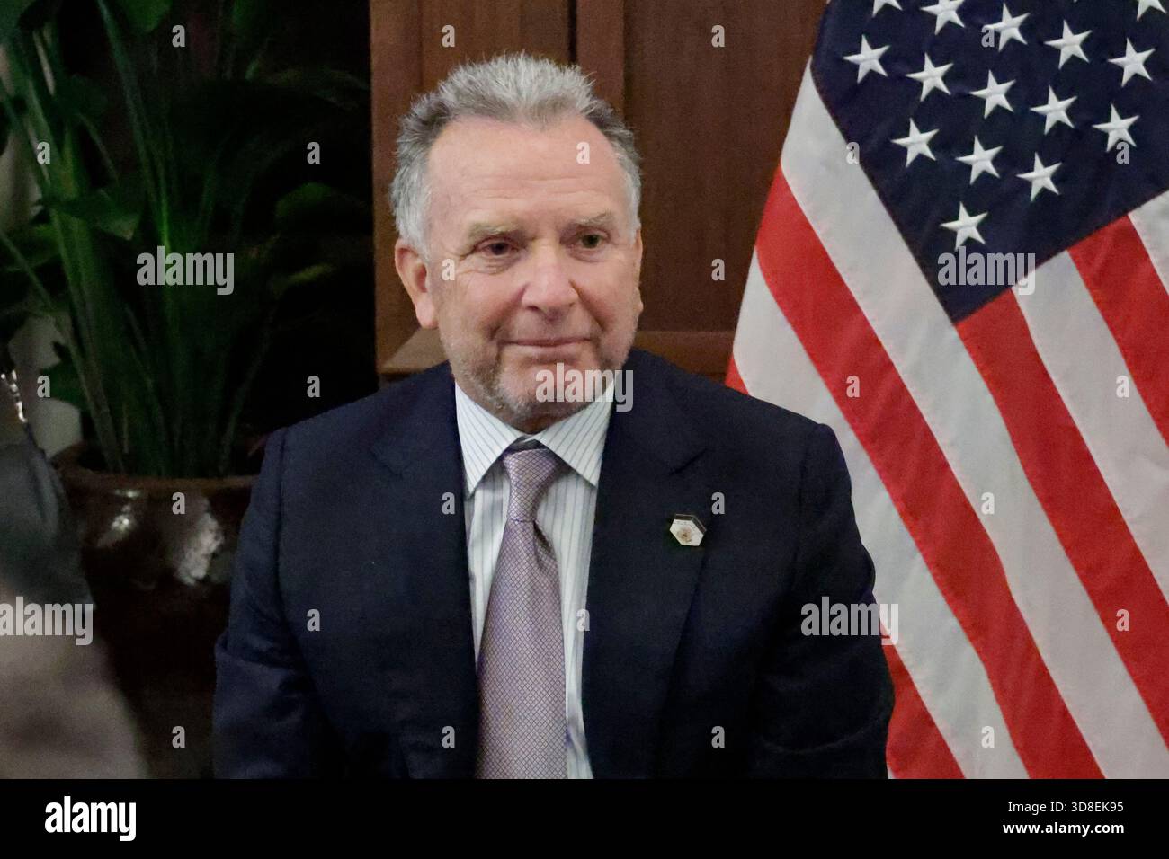 Special Envoy Steve Witkoff attends a meeting with Ukrainian officials ...