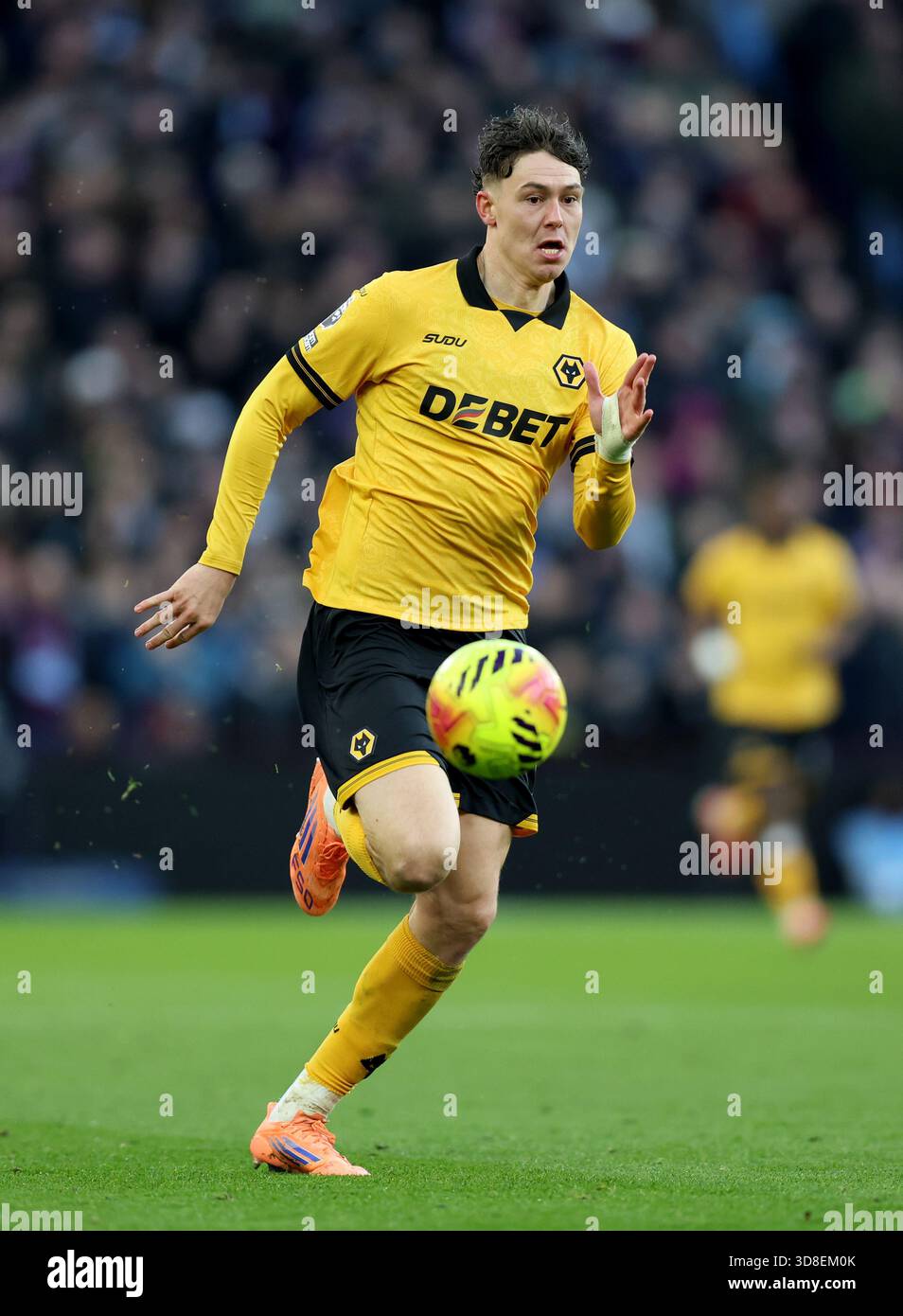Wolverhampton Wanderers' Jorgen Strand Larsen during the Premier League ...
