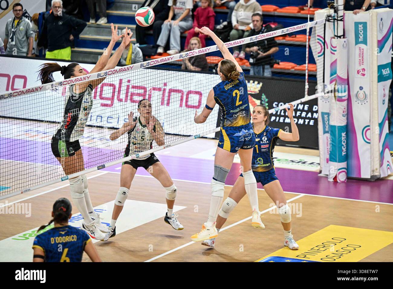 Anna Dodson of Wash4green Monviso during Wash4green Monviso Volley vs ...