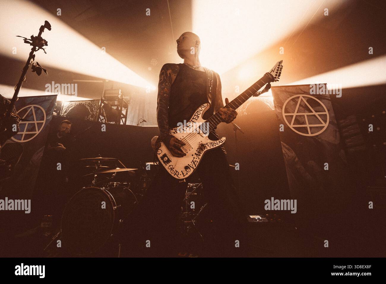 Copenhagen, Denmark. 29th, November 2025. The Finnish metal band Atlas ...