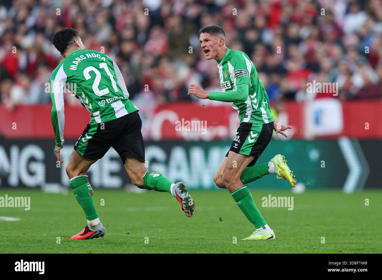 Sergi Altimira of Real Betis during the La Liga EA Sports match between ...