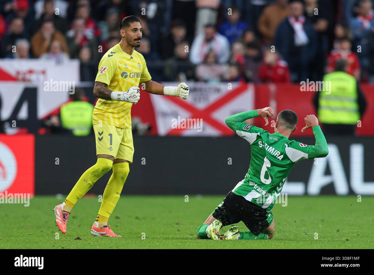 Sergi Altimira of Real Betis during the La Liga EA Sports match between ...