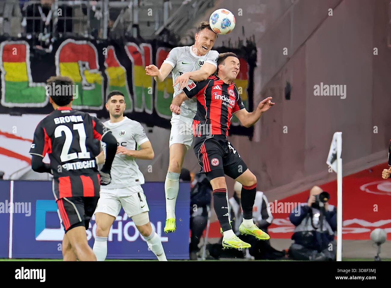 Frankfurt, Germany November 30, 2025: 1. BL - 2025/2026 - Eintracht ...