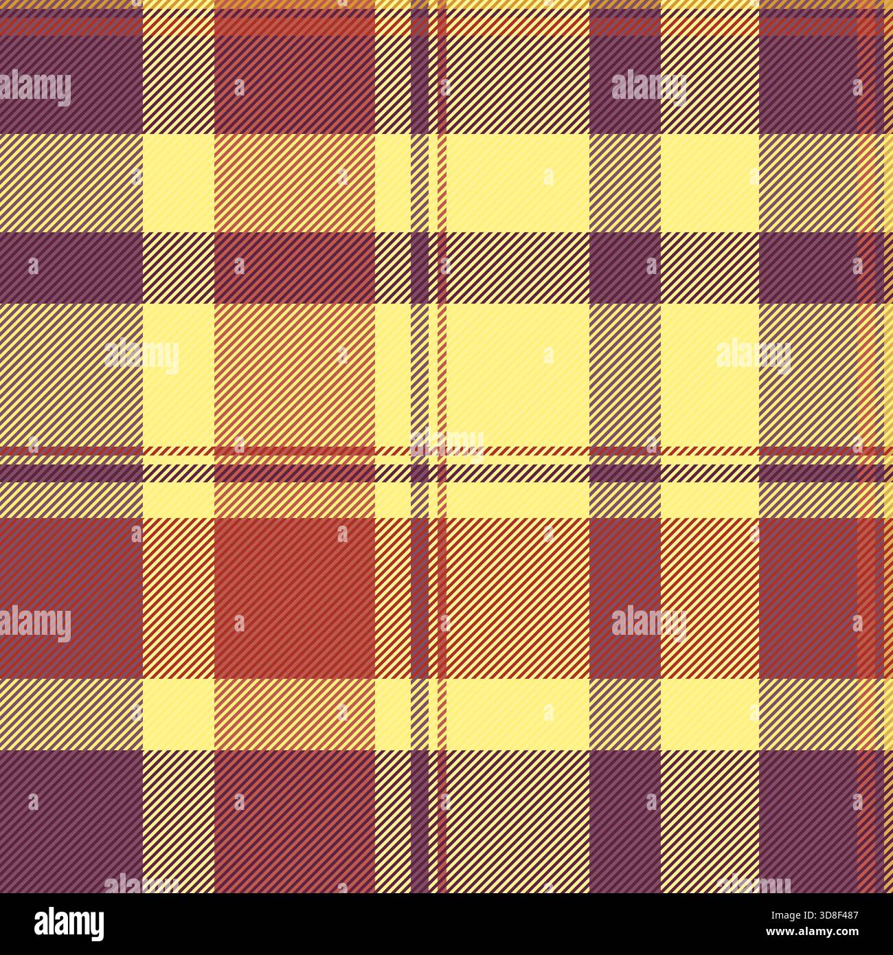 Illustration pattern check textile, flooring vector seamless texture ...