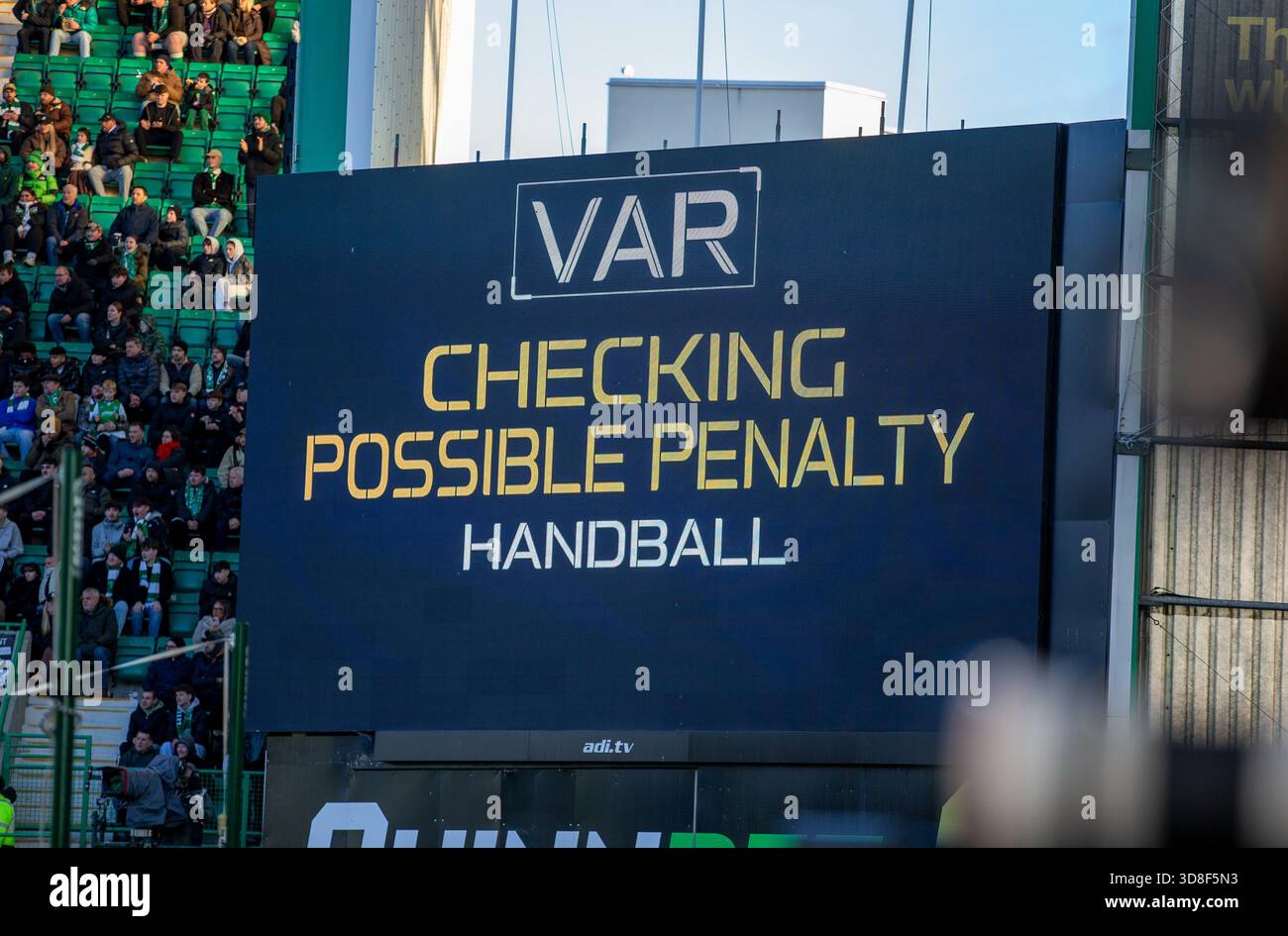 30th November 2025; Easter Road, Edinburgh, Scotland: Scottish ...