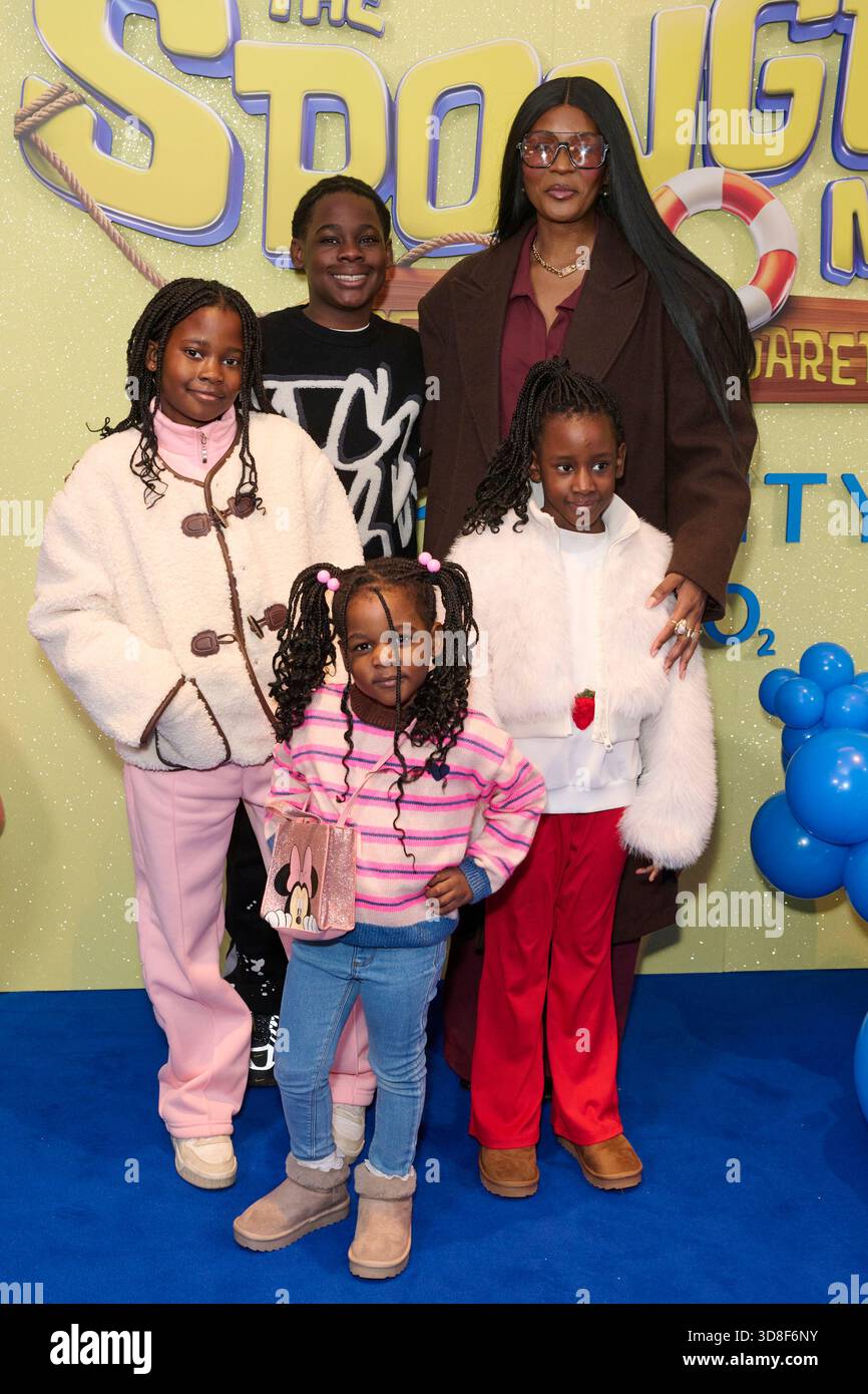 London, UK . 30 November, 2025 . Dymund pictured at the 'The SpongeBob ...