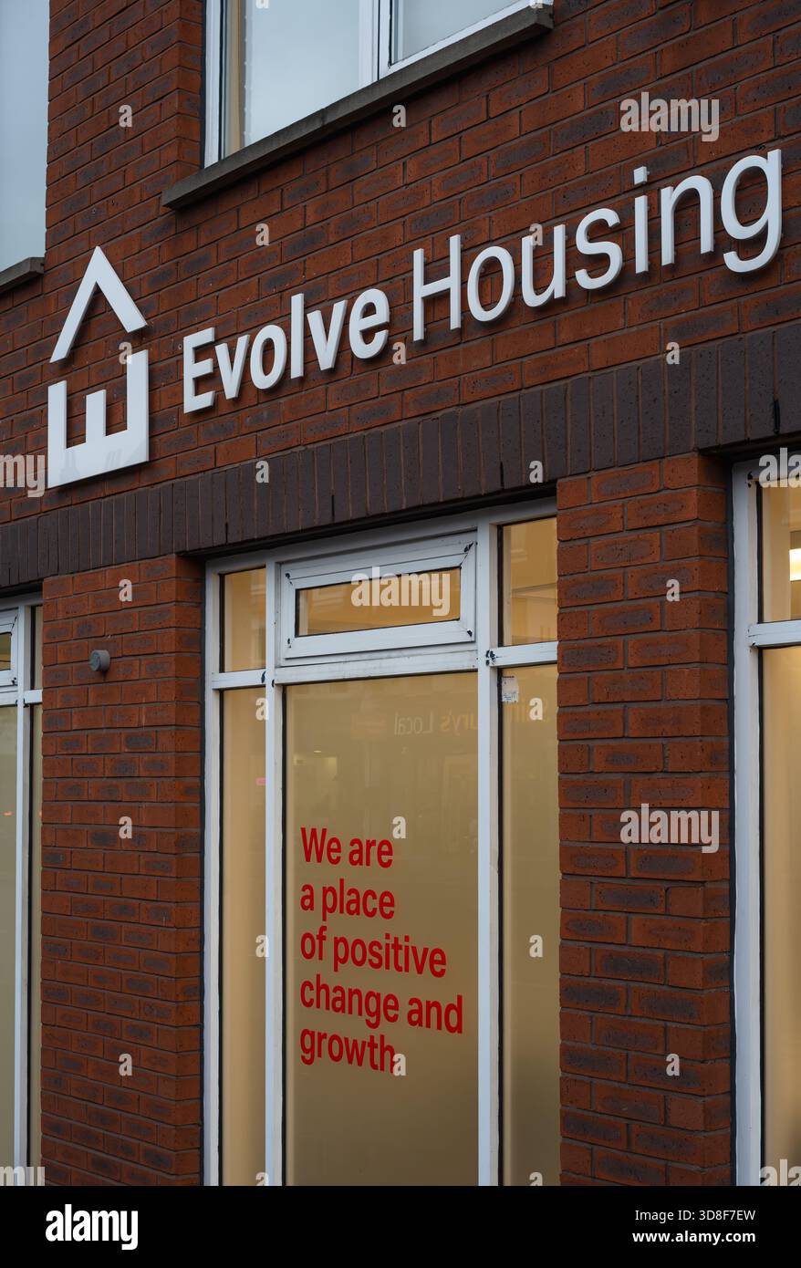 London, United Kingdom - November 24, 2025: Evolve Housing is a ...