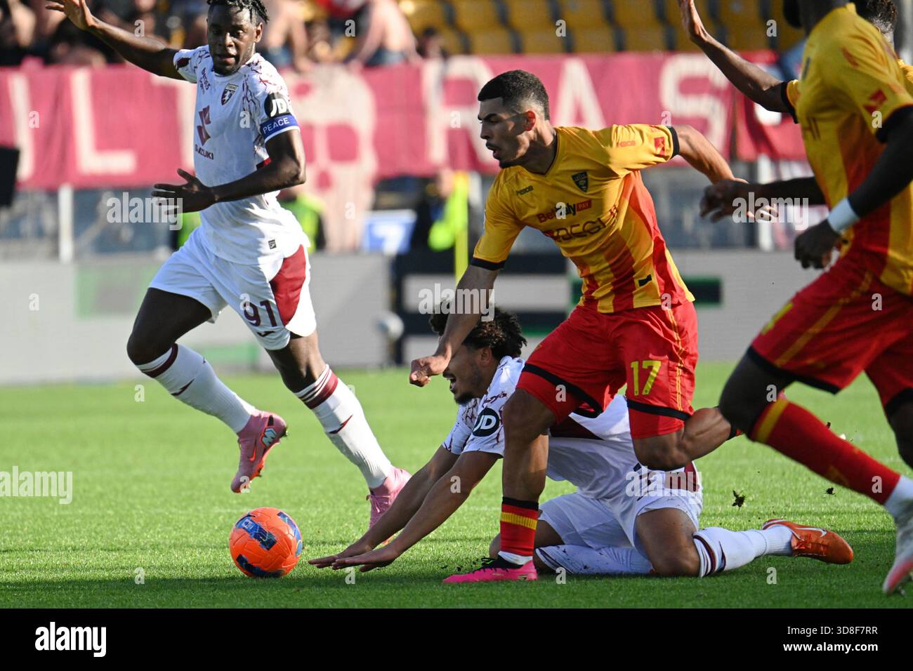 Veiga Danilo (Us Lecce) in action during US Lecce vs Torino FC, Italian ...