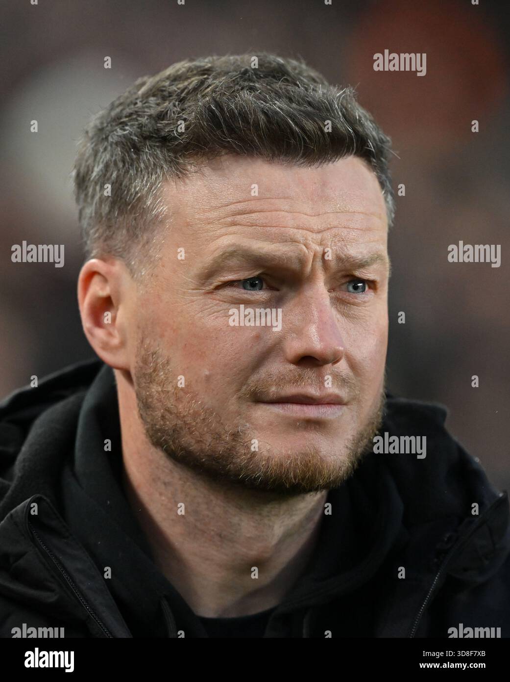Middlesbrough manager Kim Hellberg during the Sky Bet Championship ...