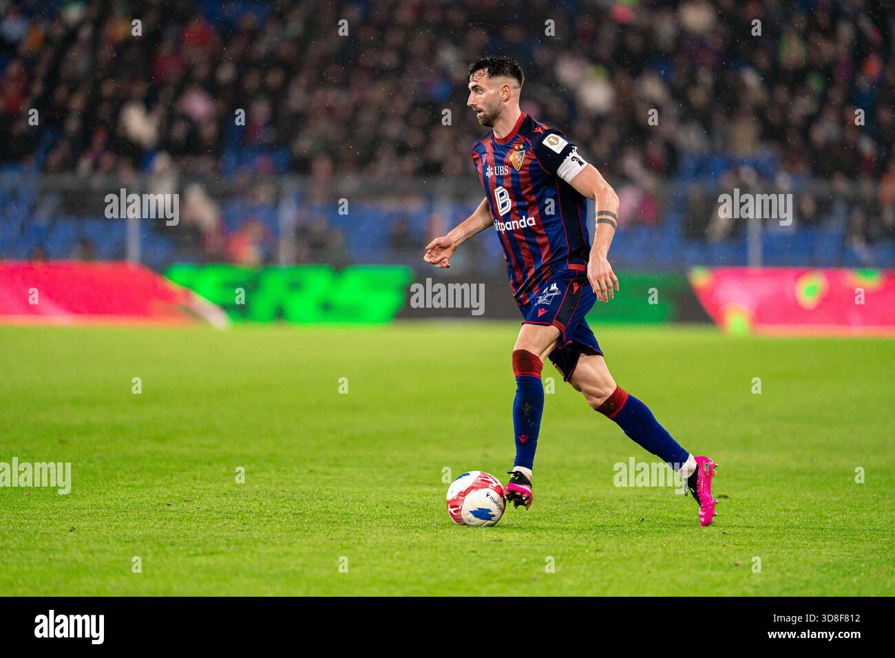 Dominik Schmid (31 FC Basel 1893) in action during the Brack Super ...