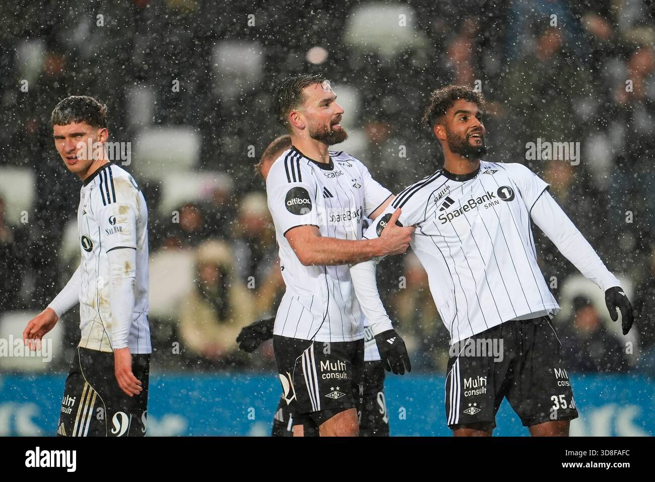 Trondheim, Norway 20251130. The elite football match between Rosenborg ...